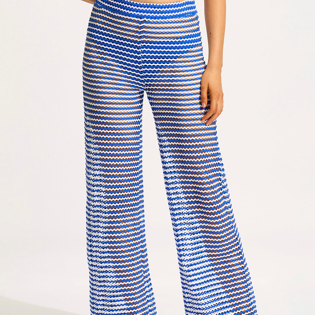 Mesh Effect Pant - Azure – Seafolly US