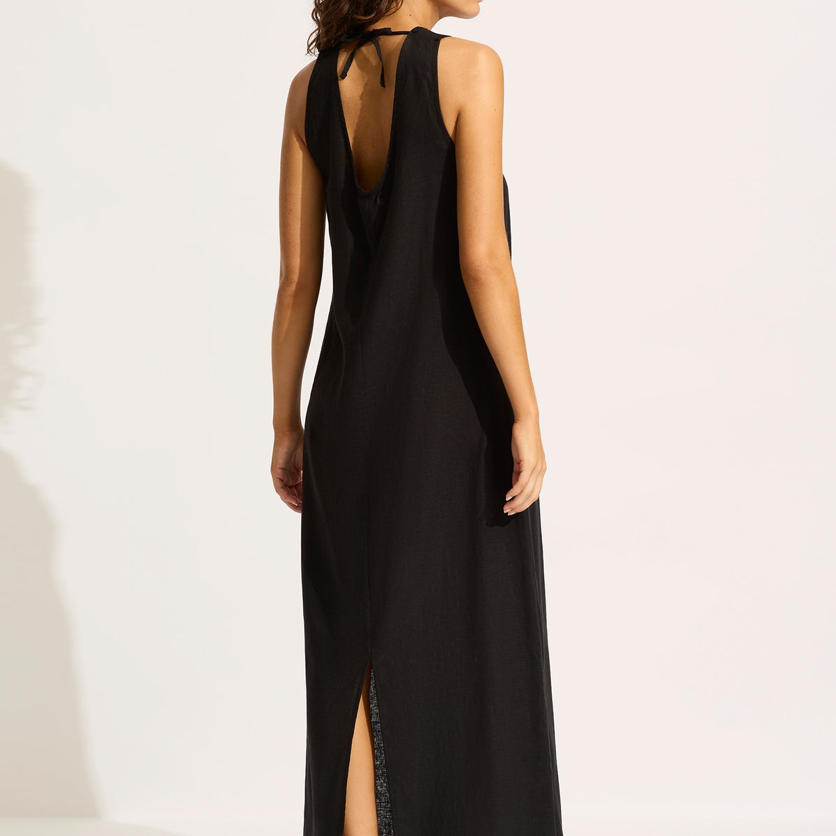 Palermo Keyhole Front Maxi Dress - Black – Seafolly US