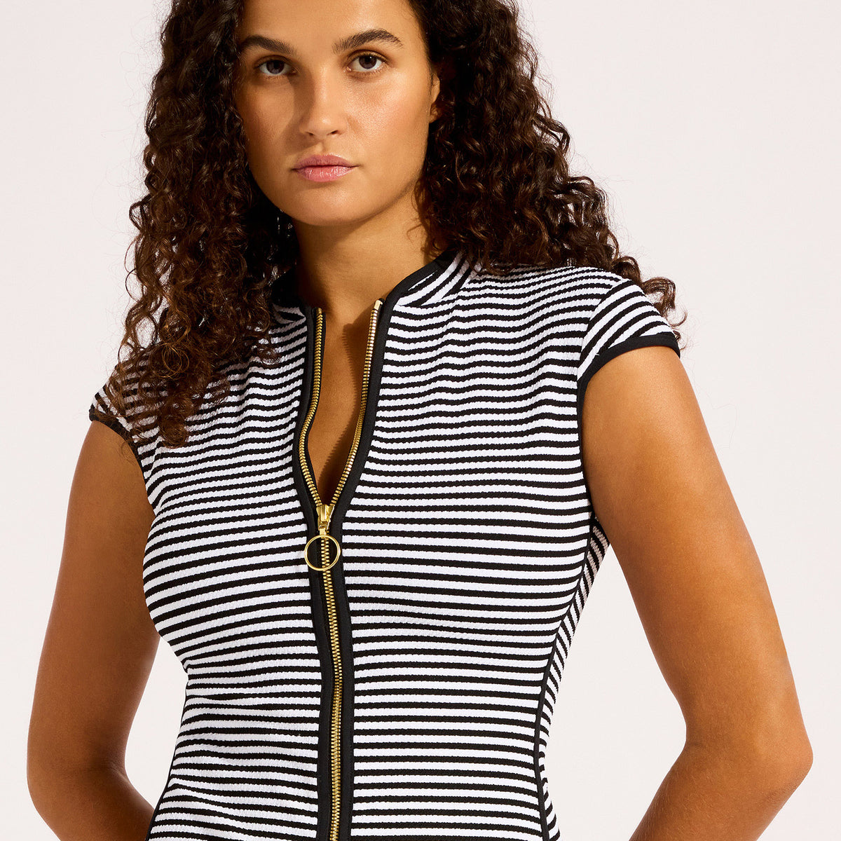 Clubhouse Cap Sleeve Sunvest Bikini Top – Seafolly US