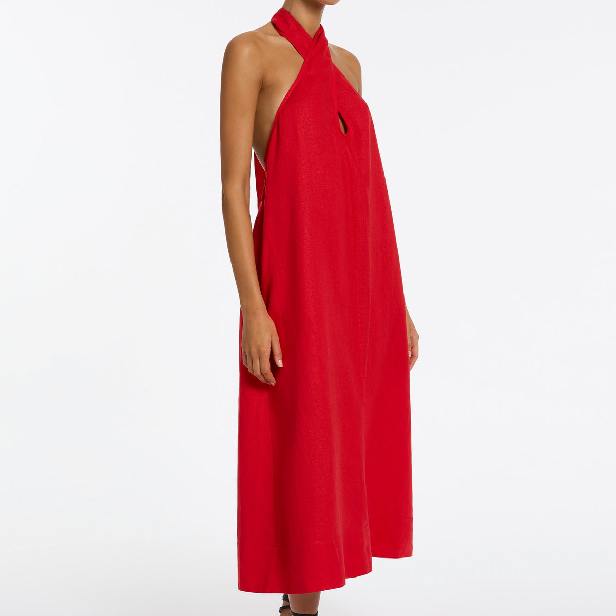 Jetset Low Back Halter Dress - Rosso – Seafolly US
