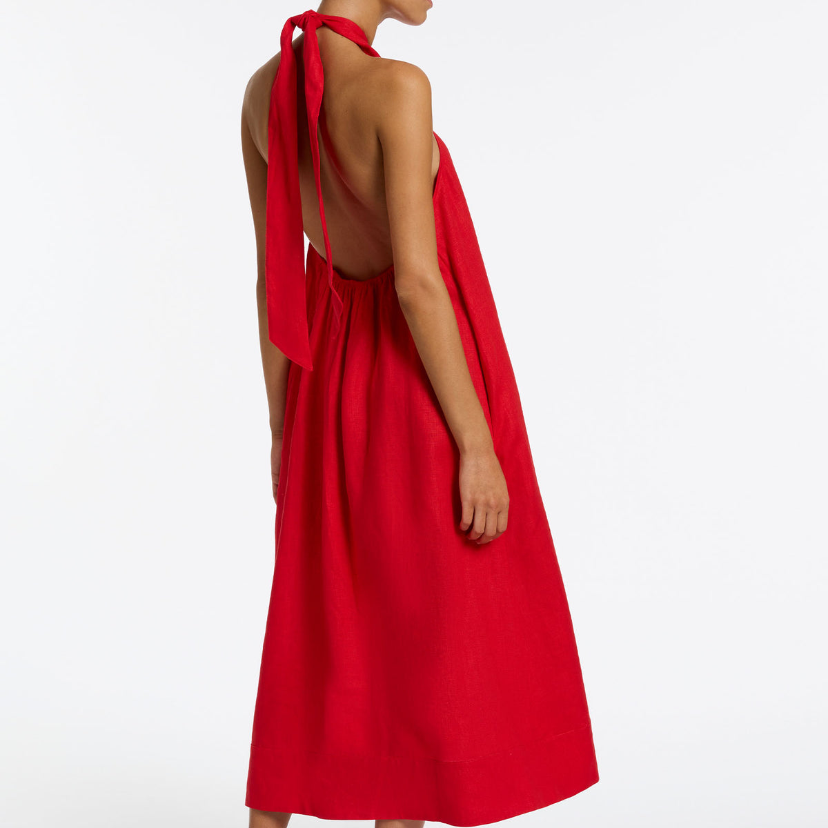 Jetset Low Back Halter Dress - Rosso – Seafolly US