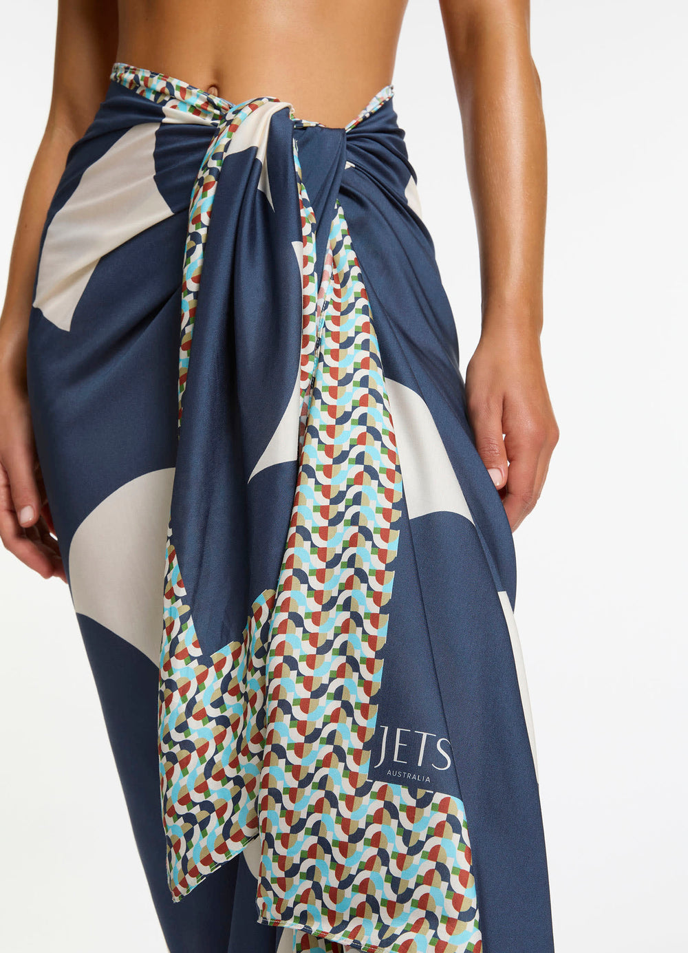 Acacia Long Sarong - Steel Blue – Seafolly US
